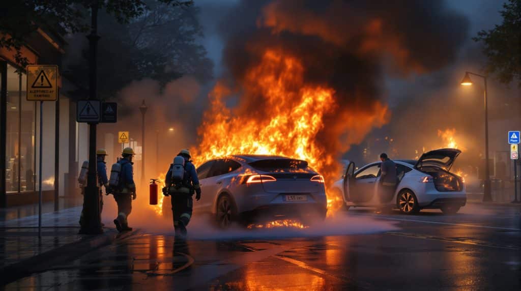 Incendies de voitures électriques : risques, causes et prévention ...